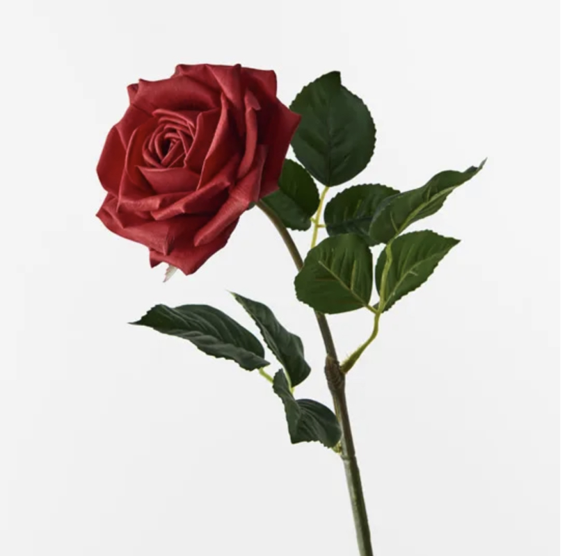 Claire: Real Touch Red Artificial Rose | High-Quality Artificial ...