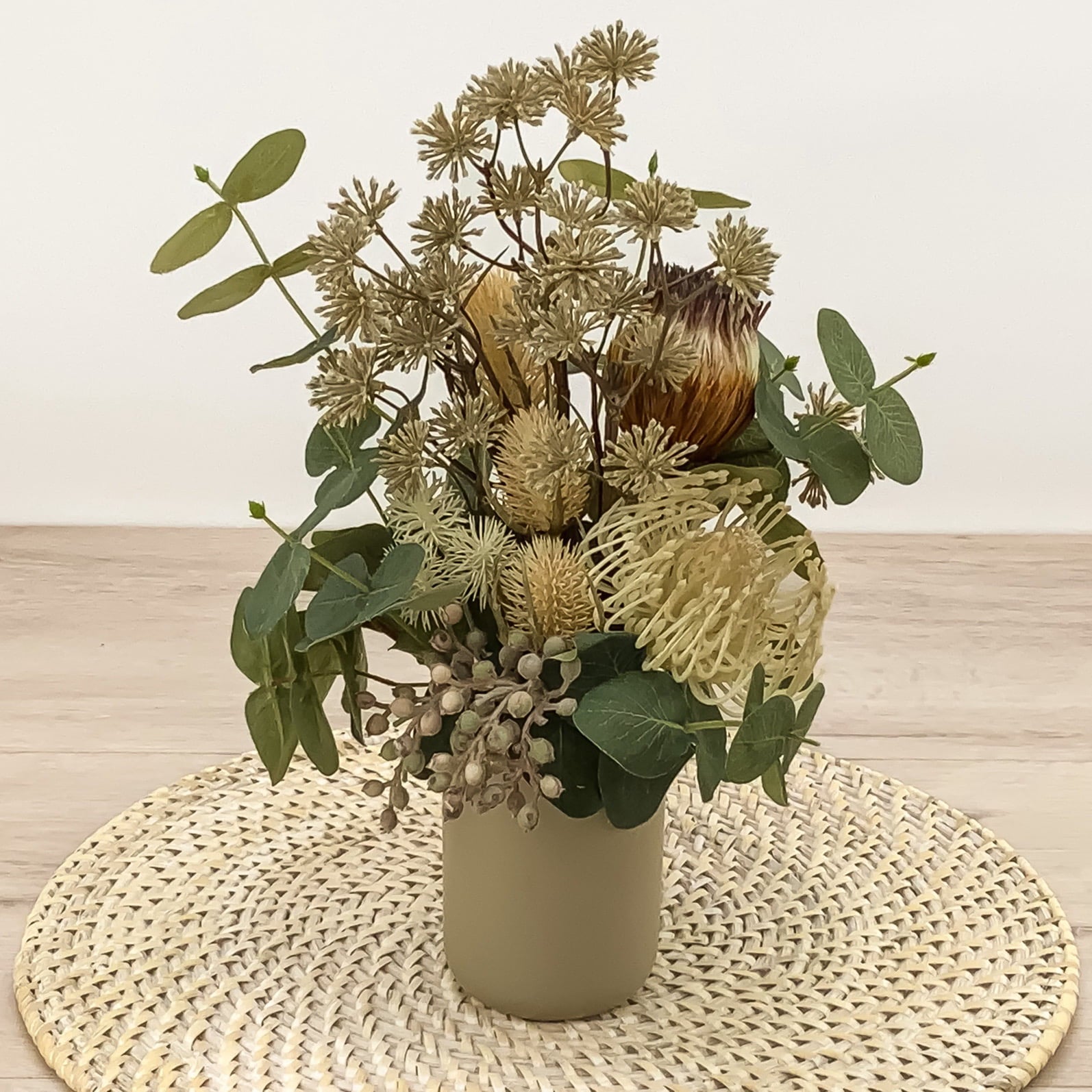 Faux Native Flowers Arrangement - Weston | High-Quality Artificial ...