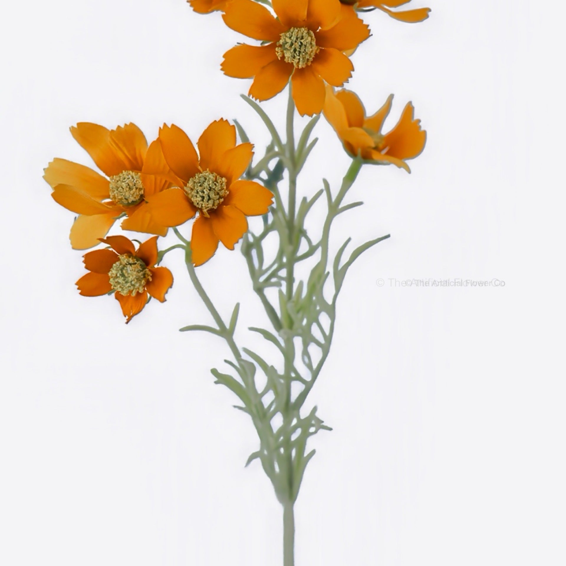 Orange Artificial Cosmo Spray -Sarah | The Artificial Flower Co