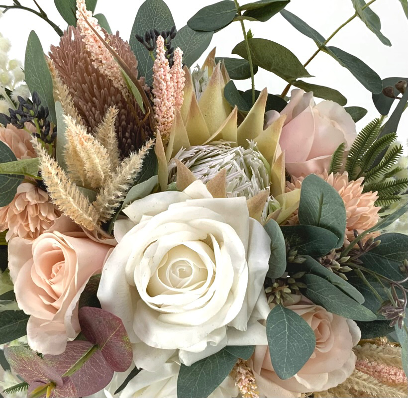 Stunning, Artificial Australian Wedding Native Bouquets | High-Quality ...