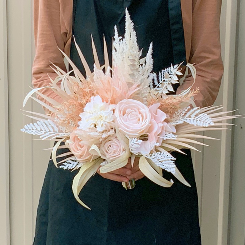 Limited Edition - Dried-Look Pastel Palette Bouquet Set | The ...